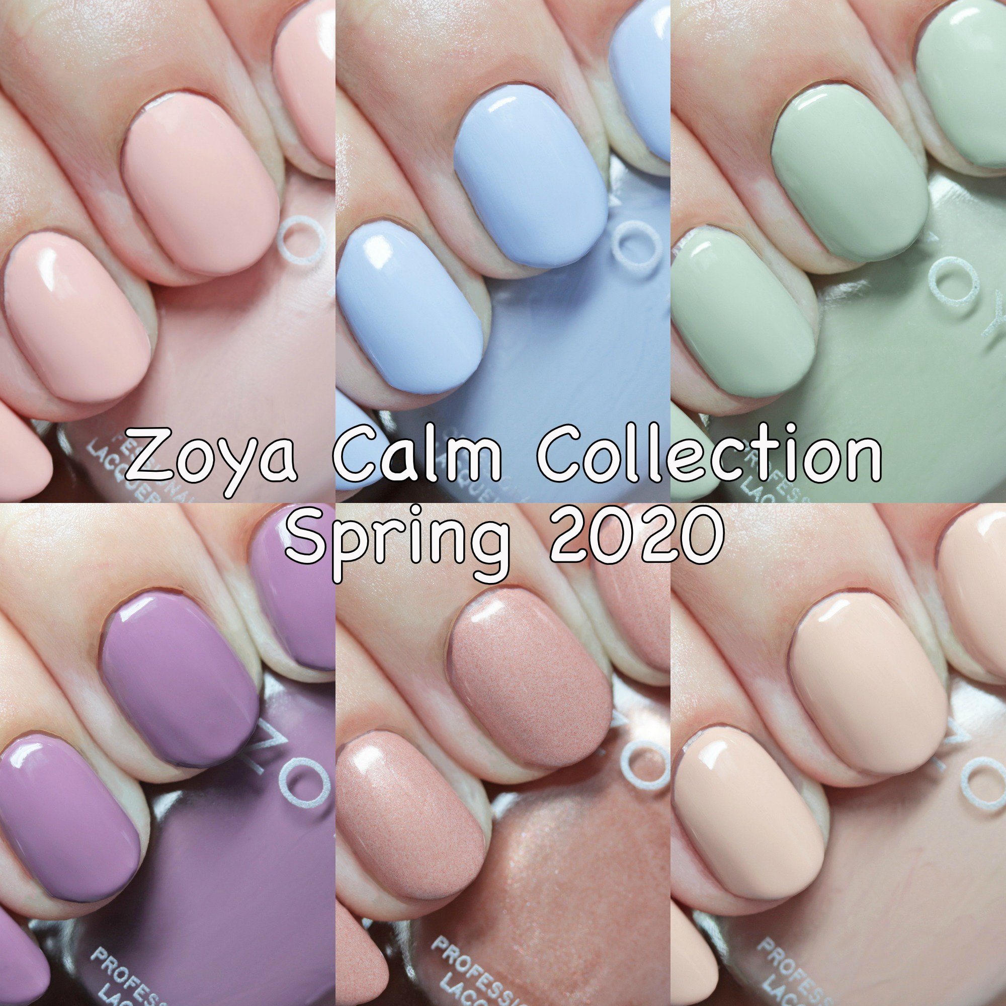 Zoya Calm Collection Spring 2020