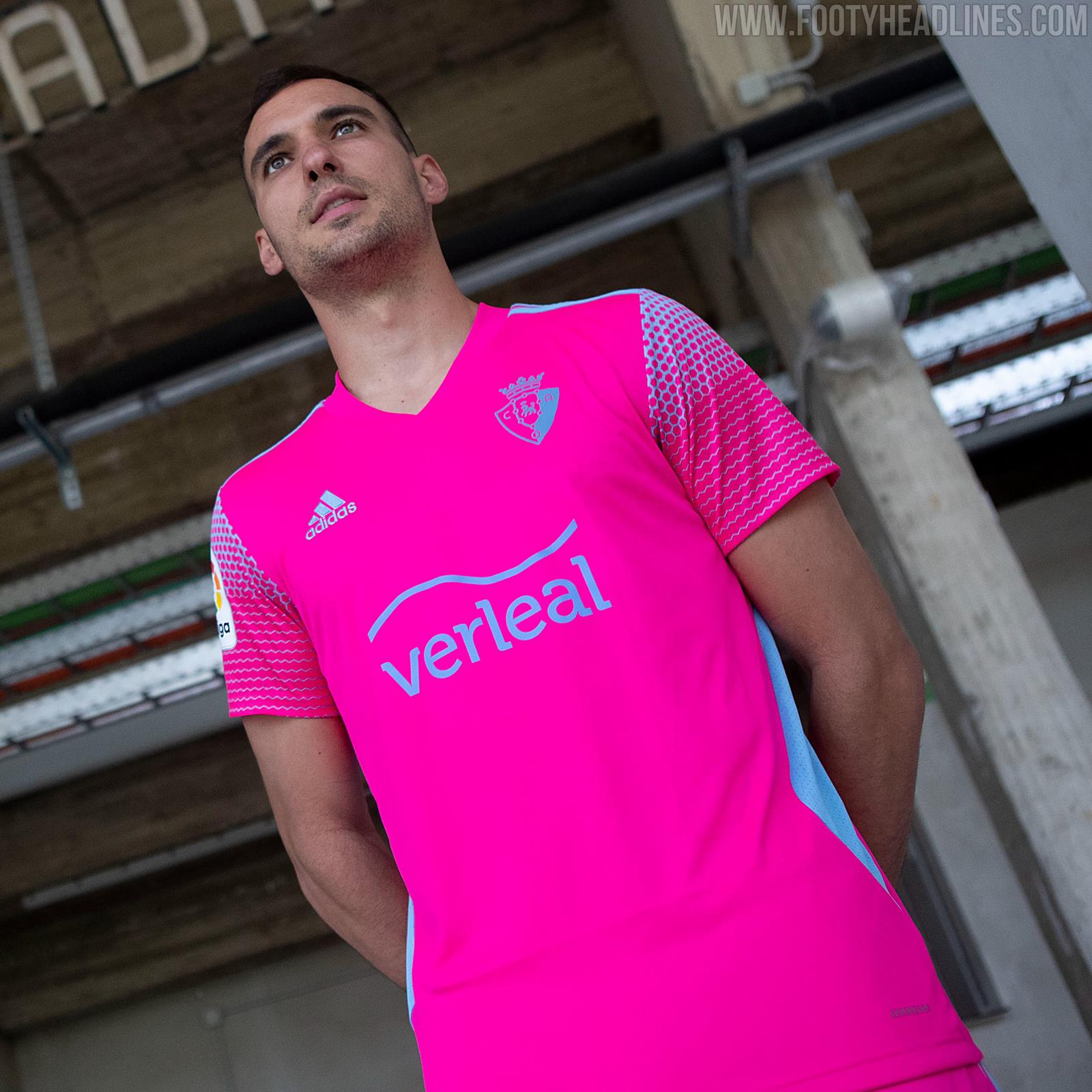 Osasuna 21-22 Home, Away & Third Kits Revealed - Footy Headlines