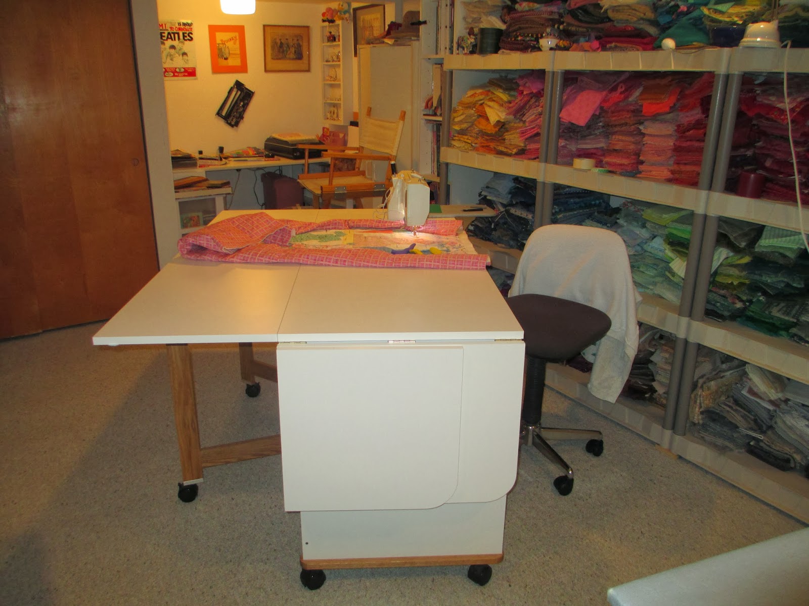 Beth Donaldson: Quiltmaker: My New Sewing Table is Here