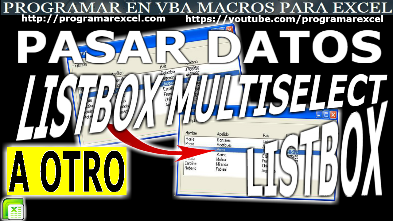 Como Pasar datos listbox multiselect a otro listbox con enter ... Como Pasar datos listbox multiselect a otro listbox con enter ...