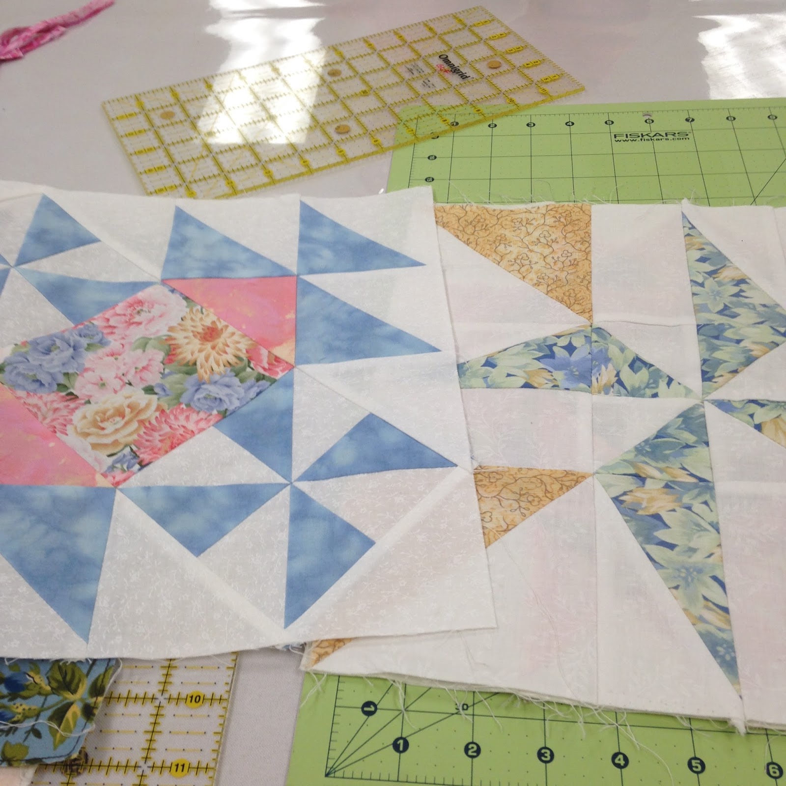 Pedal Sew Lightly: Traditional blocks into Modern Quilt