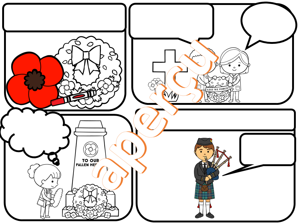 la classe de caro.: Le jour du souvenir