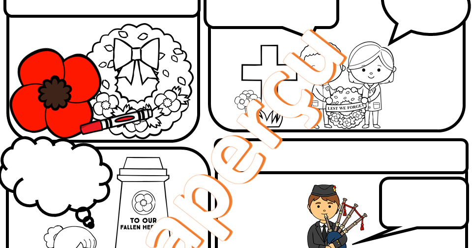 la classe de caro.: BANDES DESSINÉES - Écriture créative – Jour du Souvenir