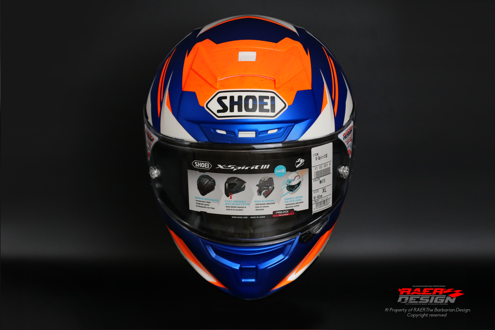 Racing Helmets Garage: Shoei X-Spirit III "TGP" 2020 by RAER Design