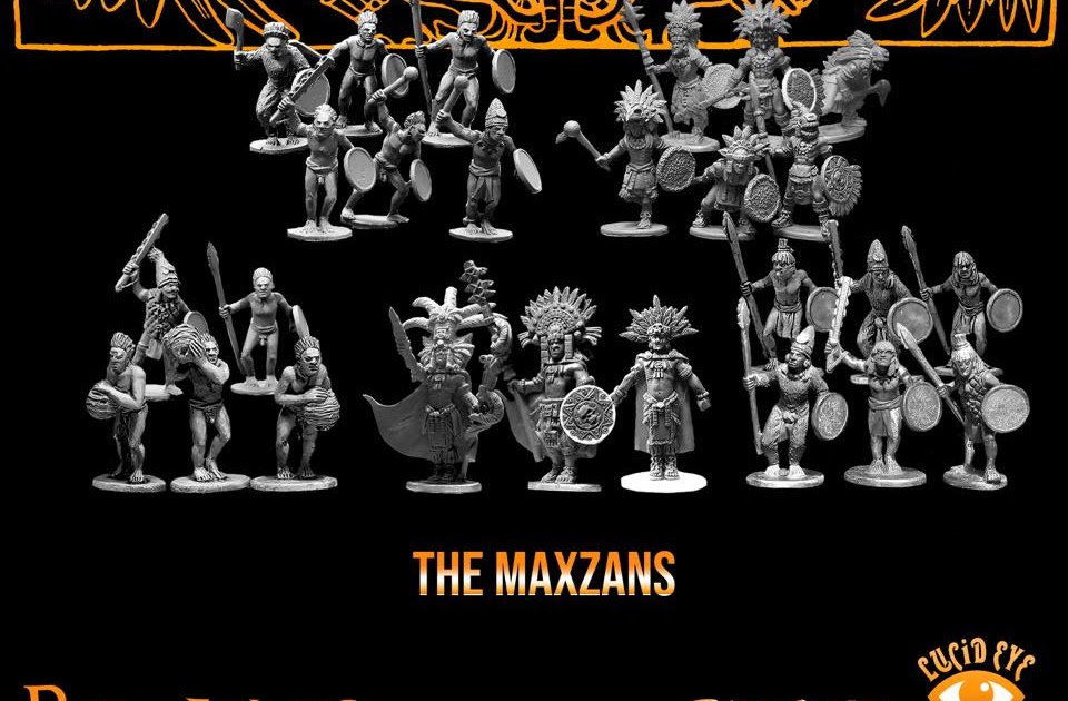 Wargame News and Terrain: Lucid Eye Miniatures: New Maxzan Hornet ...