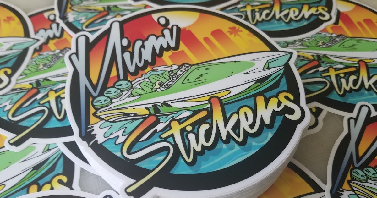 SIGN SHOP MIAMI: MIAMI STICKERS - EXTRA STICKY BEST DECALS - WYNWOOD ...