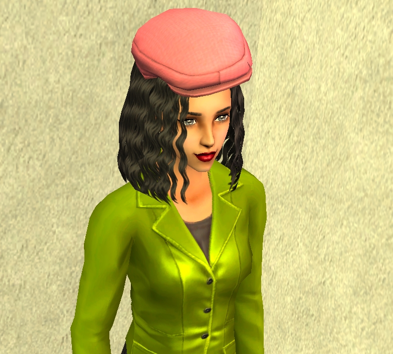 TheNinthWaveSims: The Sims 2 - Hats Off 2! BG Beret As Accessory