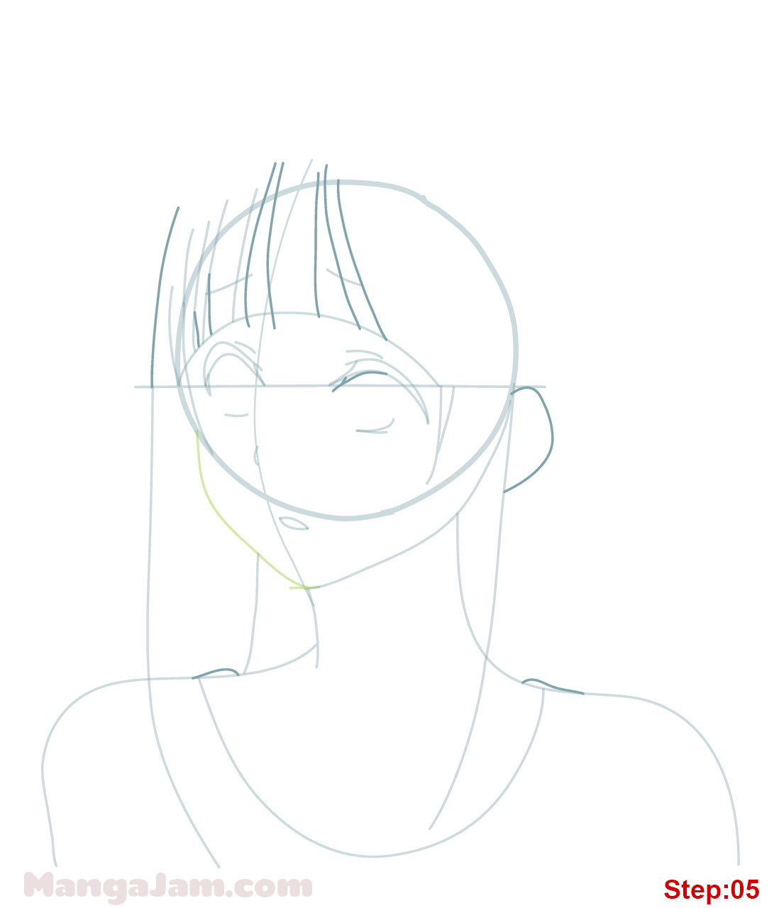 Cách vẽ Chitanda Eru từ Anime Hyouka | Vẽ Từng Nét Nhỏ