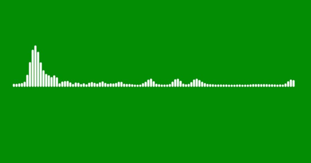 Green screen line audio spectrum 2020 | New green screen line audio ...