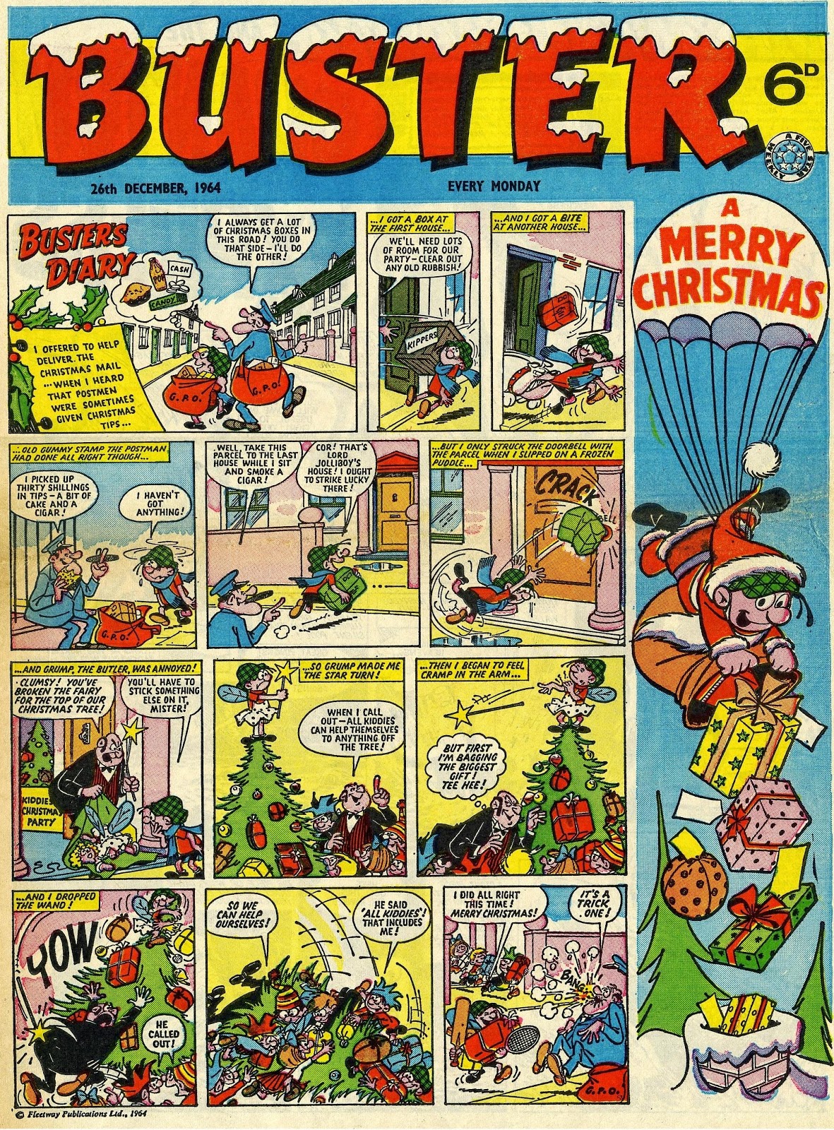 *KAZOOP !!: BUSTER CHRISTMASES. PART ONE – THE SIXTIES