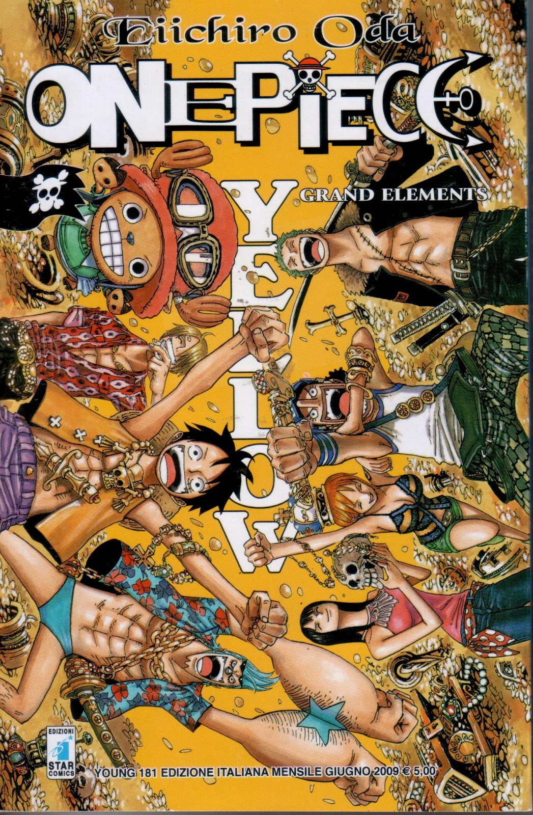 ONE PIECE YELLOW – GRAND ELEMENTS (GIUGNO 2009) – EIICHIRO ODA – Blog ...