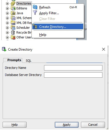 Teamcenter Database Schema Export(Oracle)