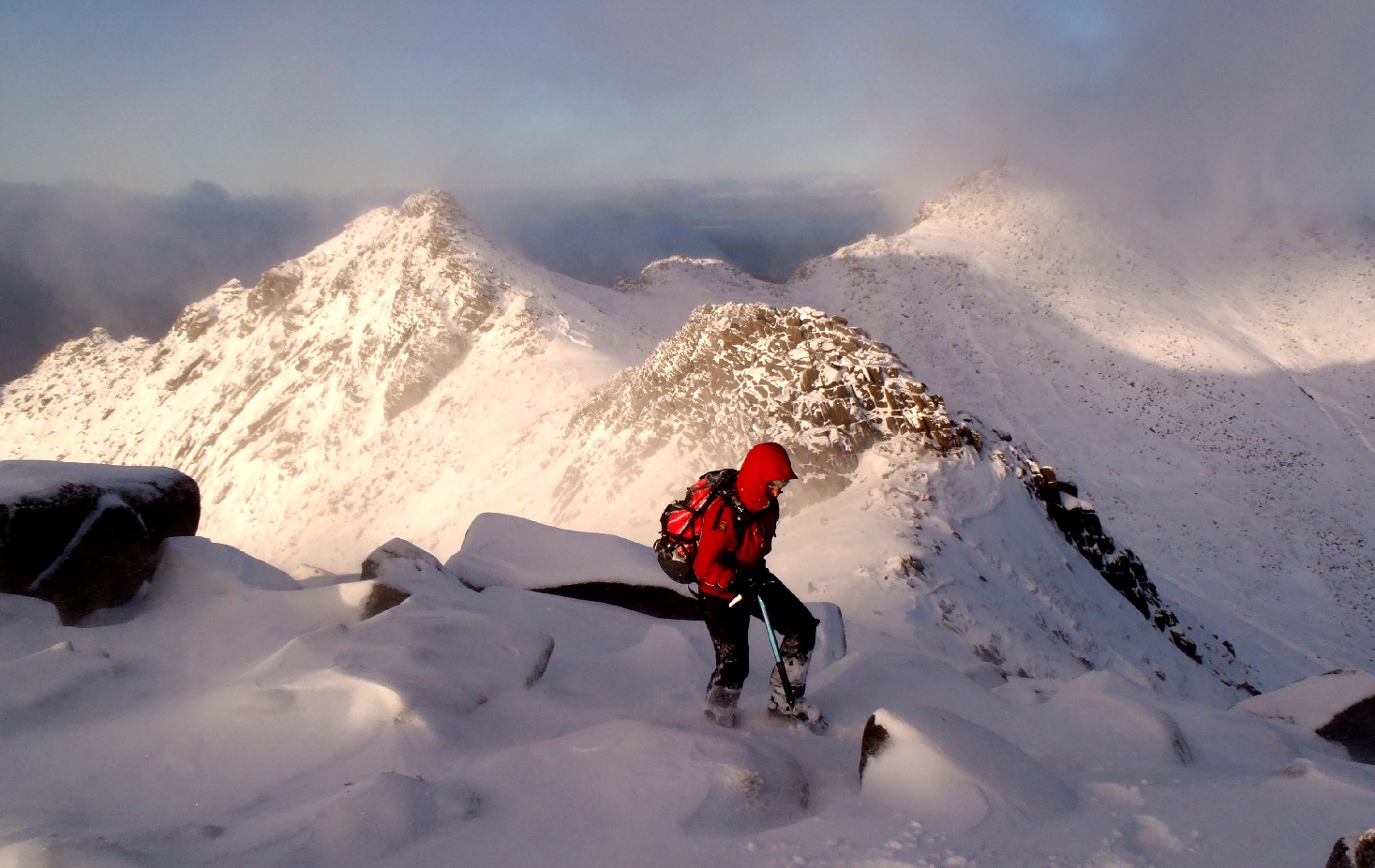 Wild on Arran: Snow Day on Goatfell