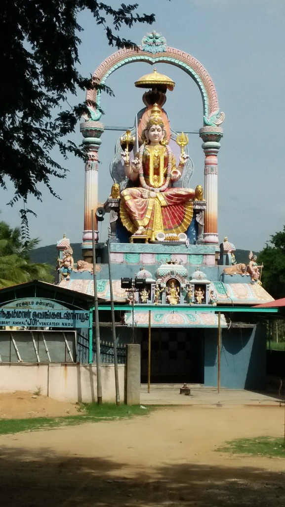 Tamilnadu Tourism: Chamundeeswari Amman Temple, Natrampalli, Vellore