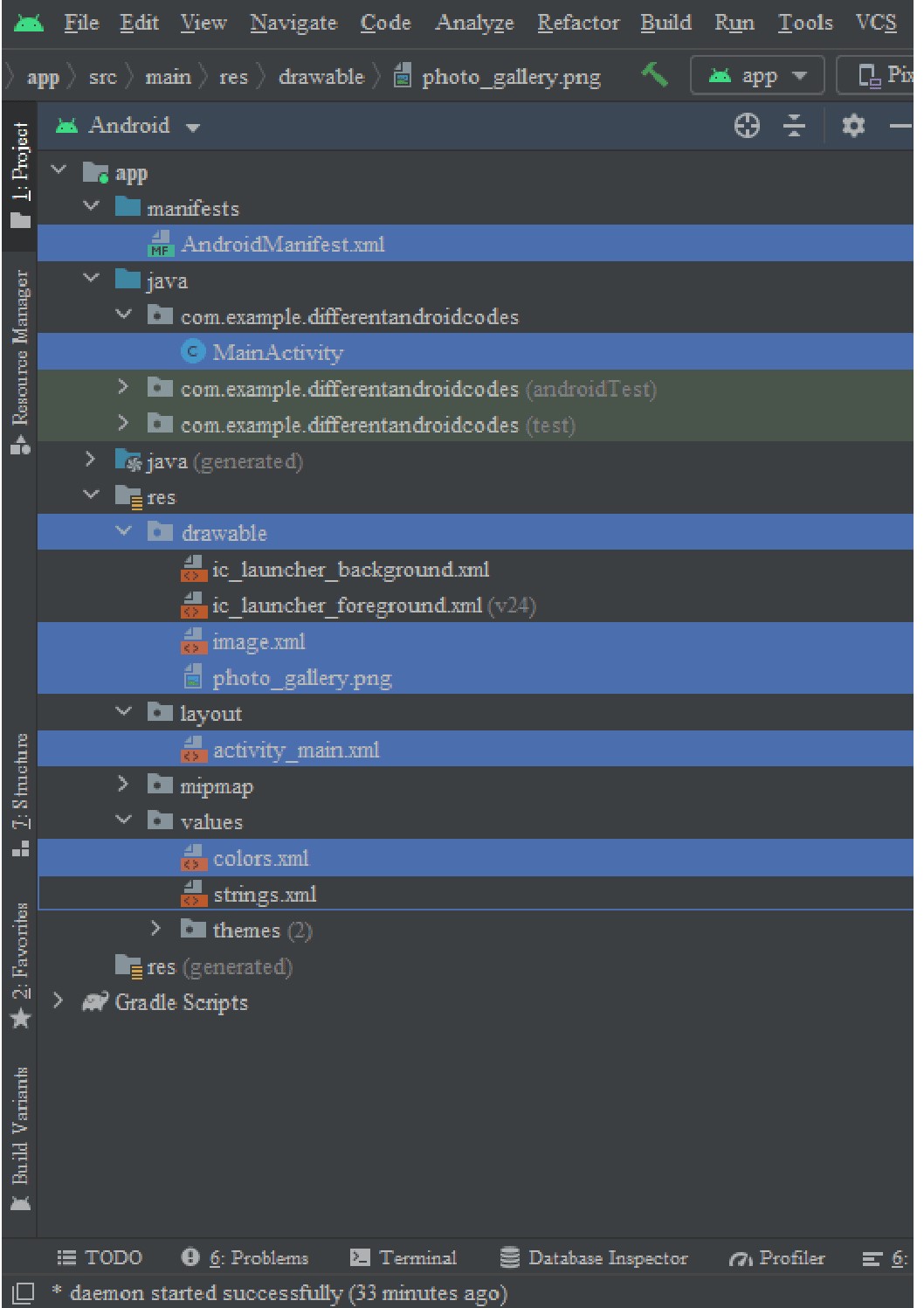 Android Horizontal ScrollView with Example