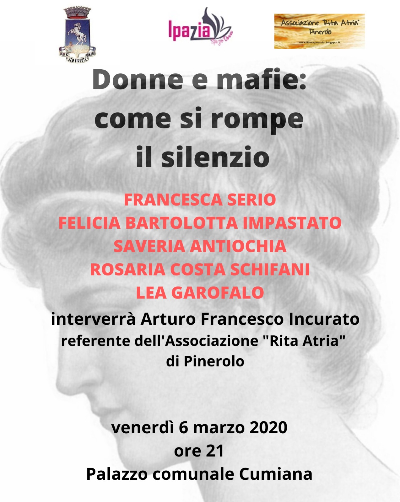 Associazione "Rita Atria" Pinerolo: Donne e mafie: come si rompe il ...