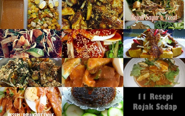 11 Resepi Rojak Macam-Macam Rasa Dan Rupa Yang Sedap - blog santai ...