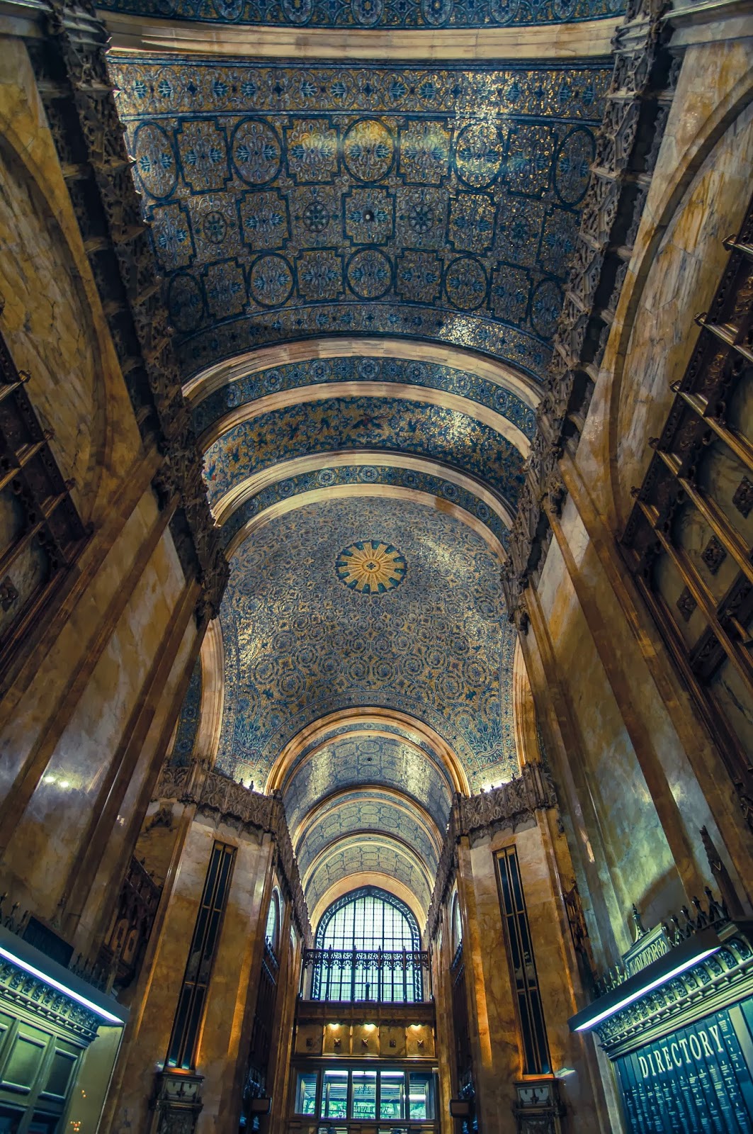 New York - History - Geschichte: Woolworth Building Lobby