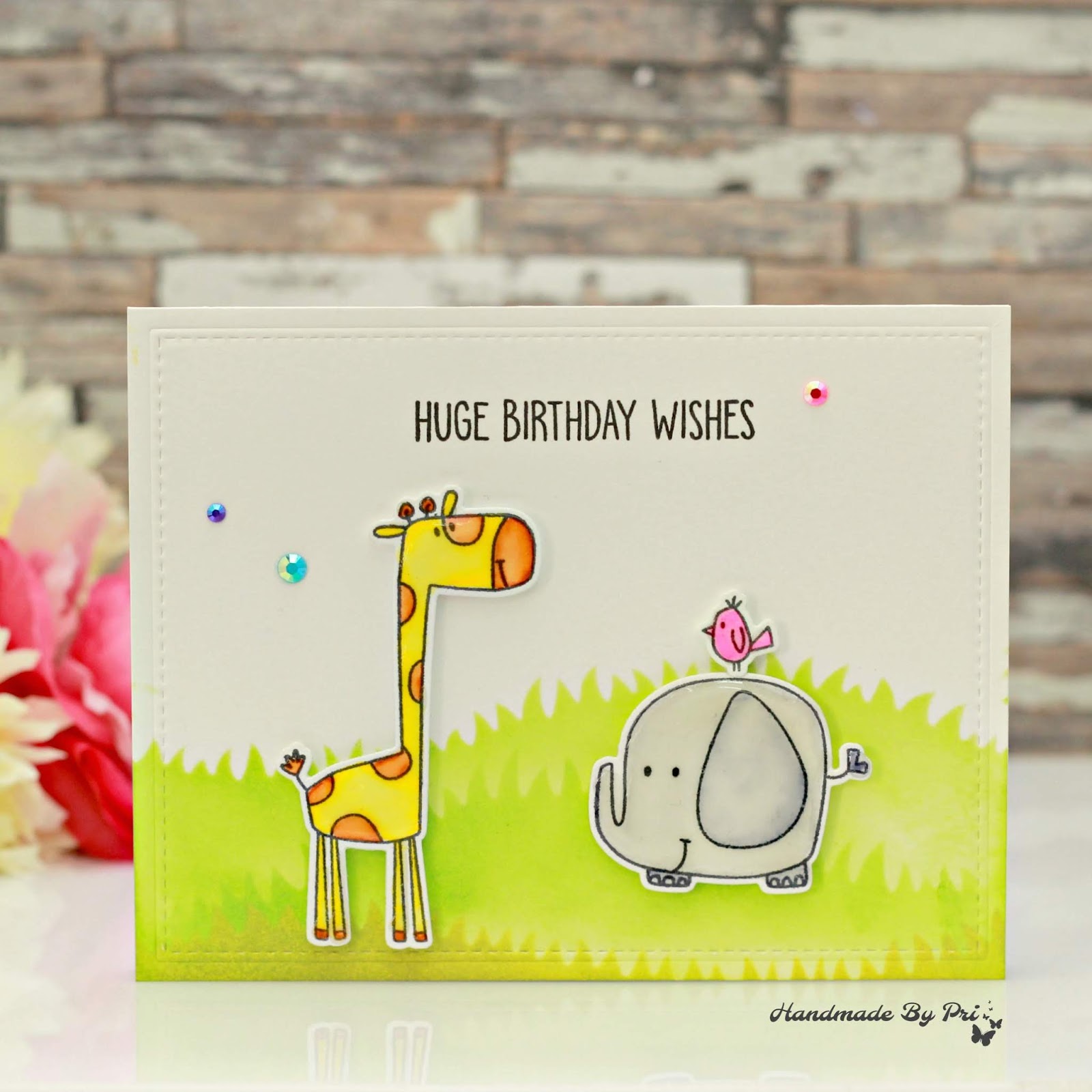 Me And My Daily Papercraft: Huge Birthday Wishes