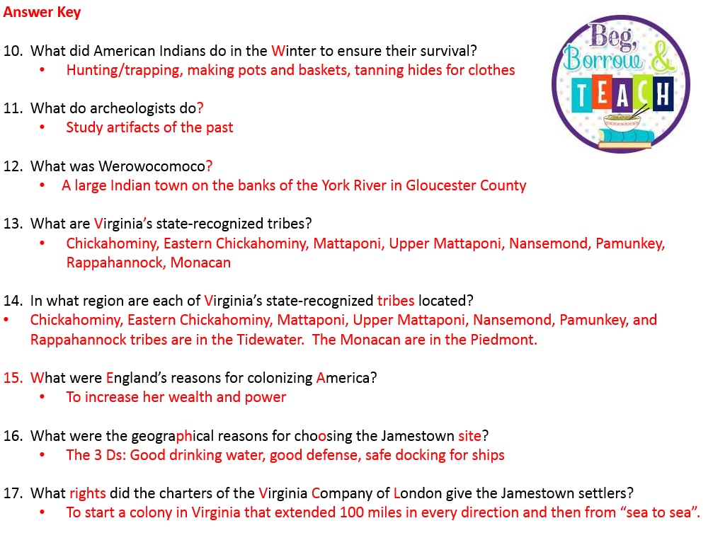 Beg, Borrow, and Teach!: Virginia Studies and Grammar