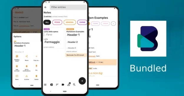Bundled Notes - Μία τρομερή δωρεάν εφαρμογή για σημειώσεις σε Android ...