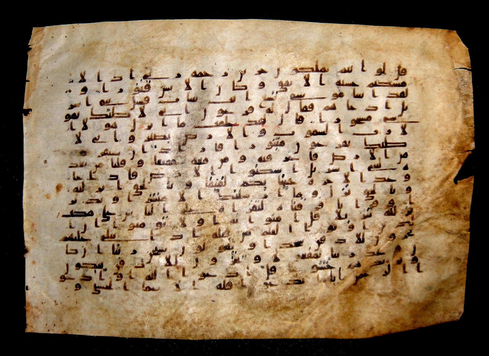 abu dervish: Ancient Manuscript Review 115 : Antique Hijazi / Kufic ...