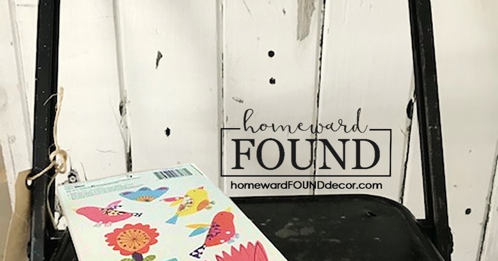 metal chair = magnet board! homeward found decor