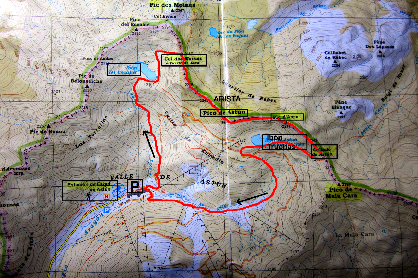 MONTAÑAS DE AYER Y DE HOY: ASTÚN - Circular al Ibón de Escalar ...