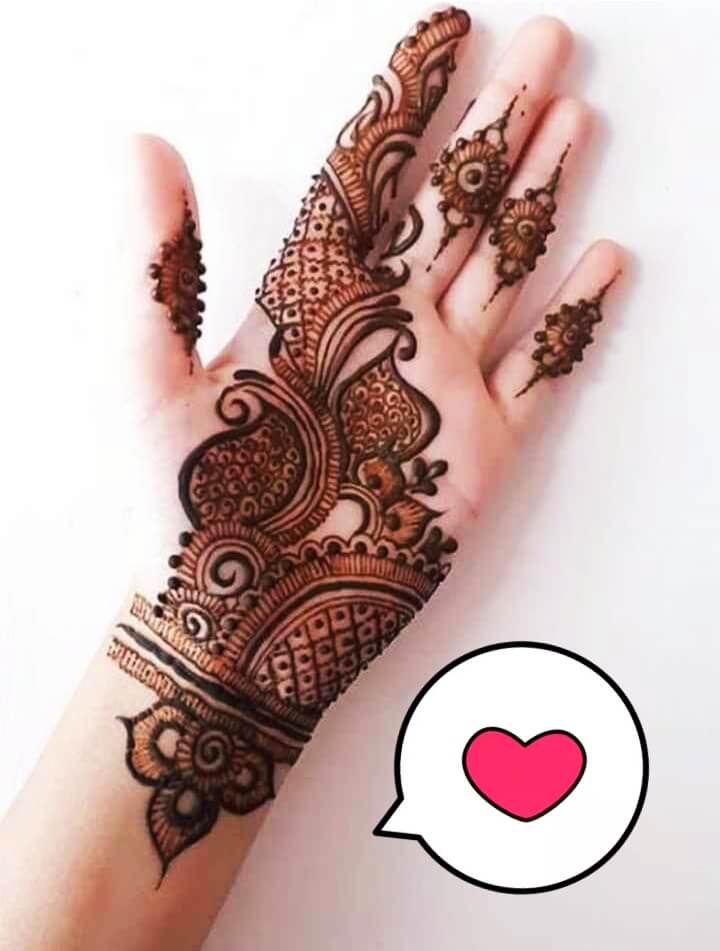 Beautiful Mehndi Design Images For Girls