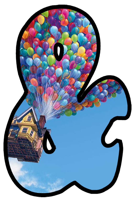 Abecedario de la Película Up. Up Movie Alphabet. - Oh my Alfabetos!