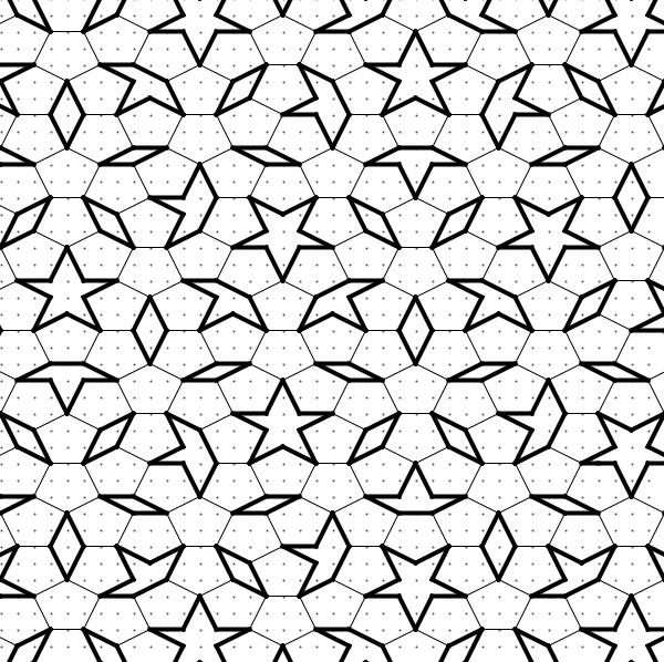 Dave Computes: Dave Computes How to Draw Penrose Tiles on a Grid