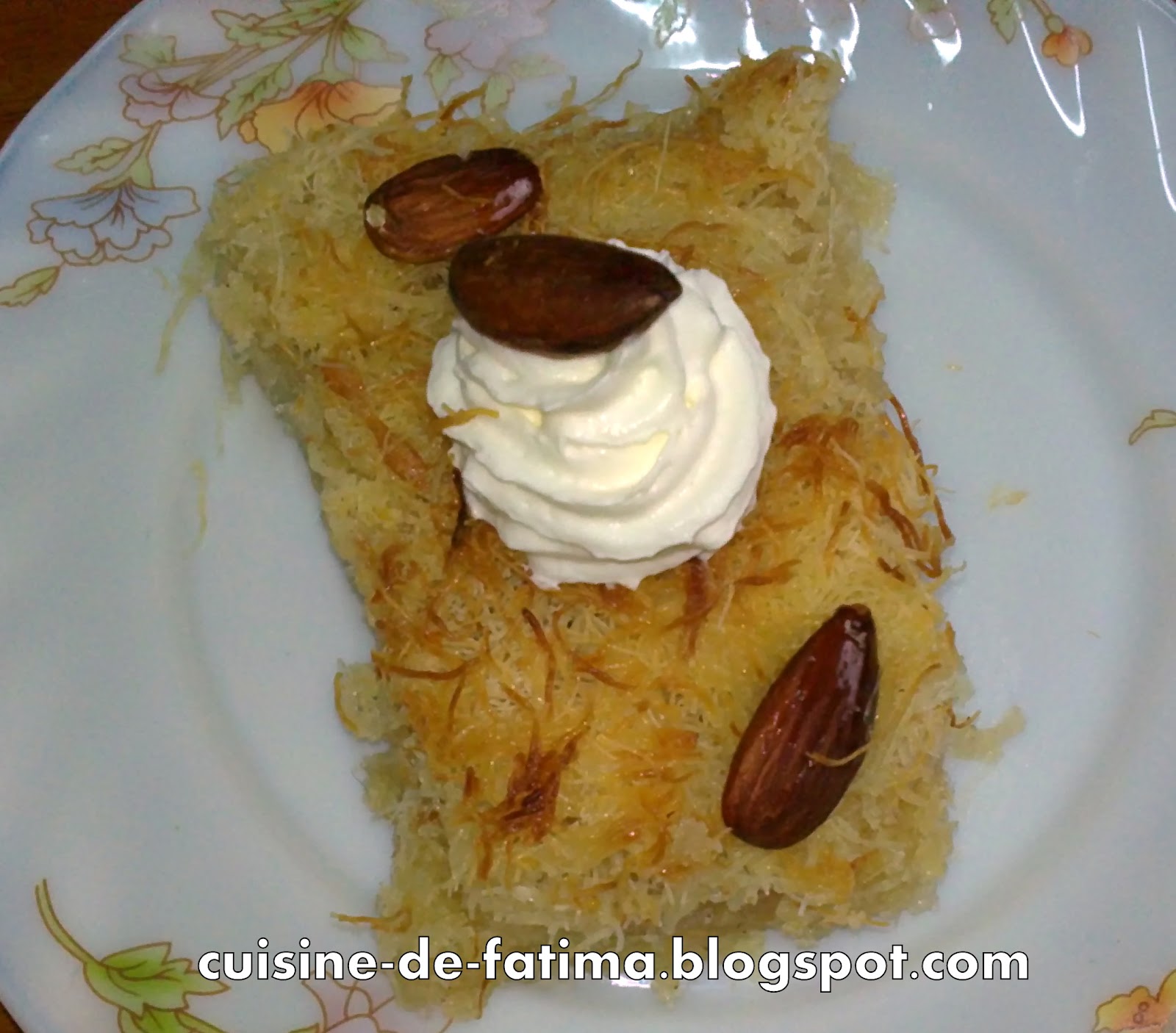Bienvenue dans L'Univers Culinaire de Fatima: Gâteau aux cheveux d'ange ...