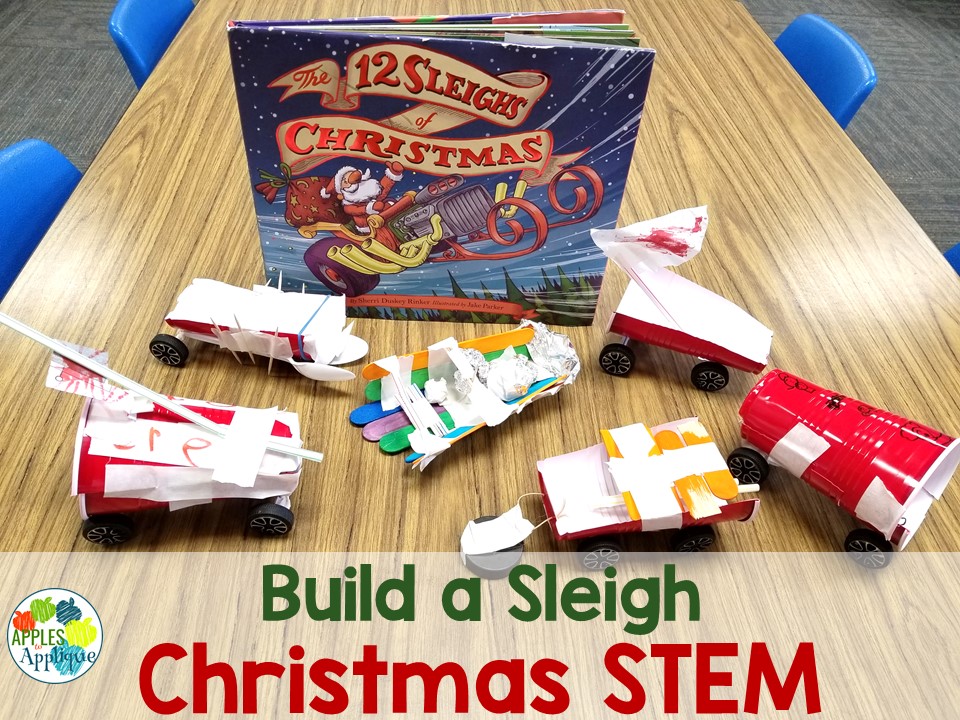 Apples to Applique: Christmas STEM: Design a Sleigh for Santa!