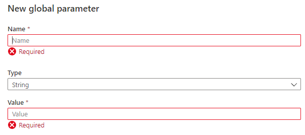 Microsoft BI Tools: Using global parameters in Azure Data Factory