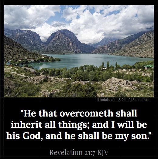 2 Timothy 2:15 Truth: Verse of the Day: Revelation 21:7 KJV