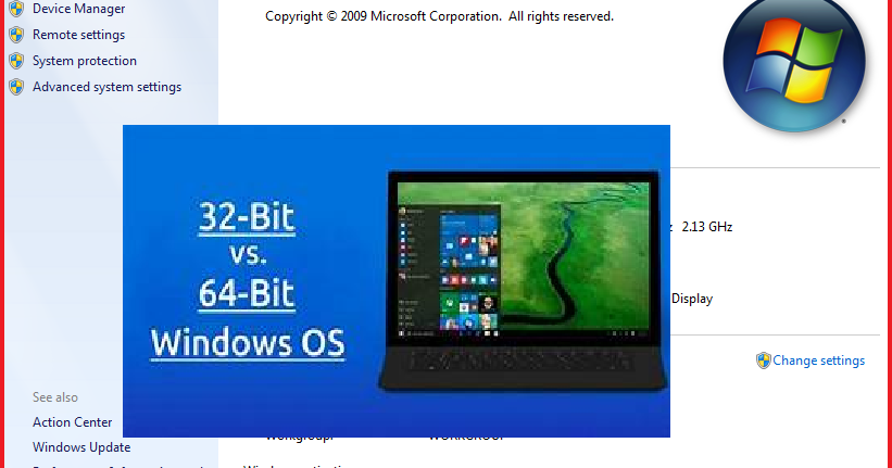Perbedaan Windows 32 Bit dan 64 Bit - manghendi