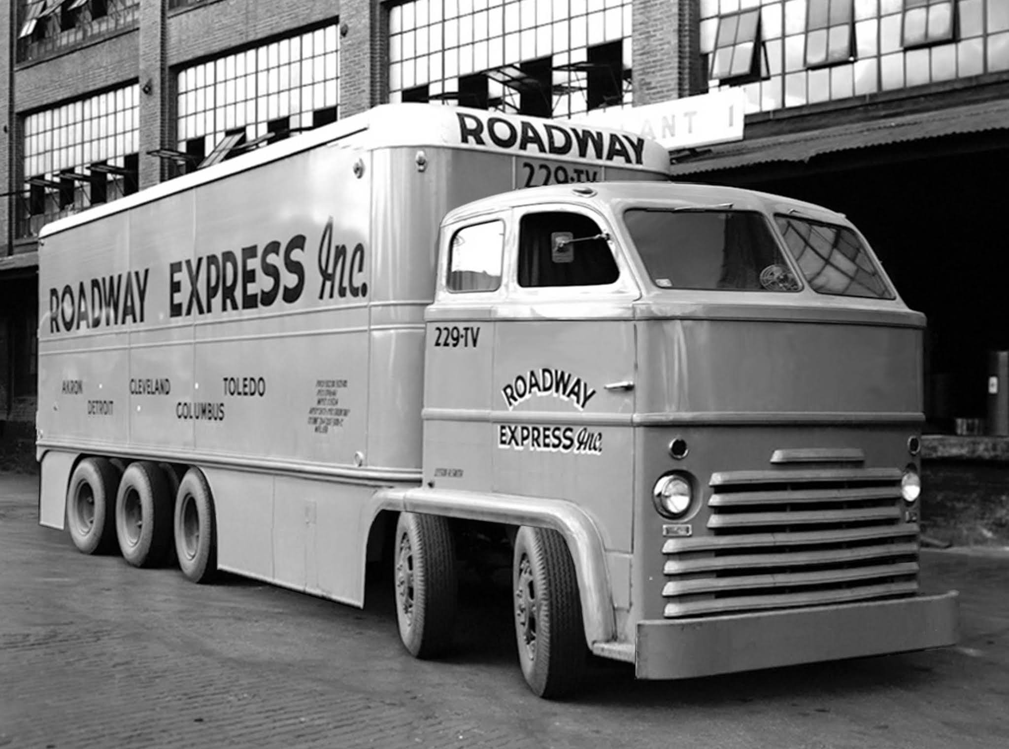 Roadway Express Trucks ~ Certificate Letter