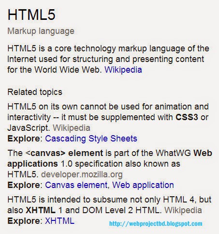 HTML5 all tags and its Description | Web Design & Development Project ...