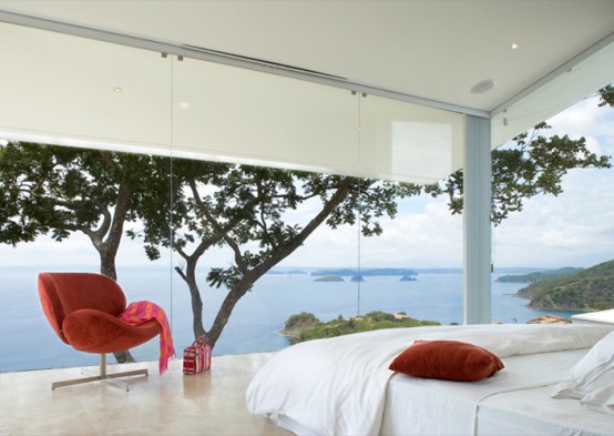 Bedrooms Design Overlooking Sea - Wonderful