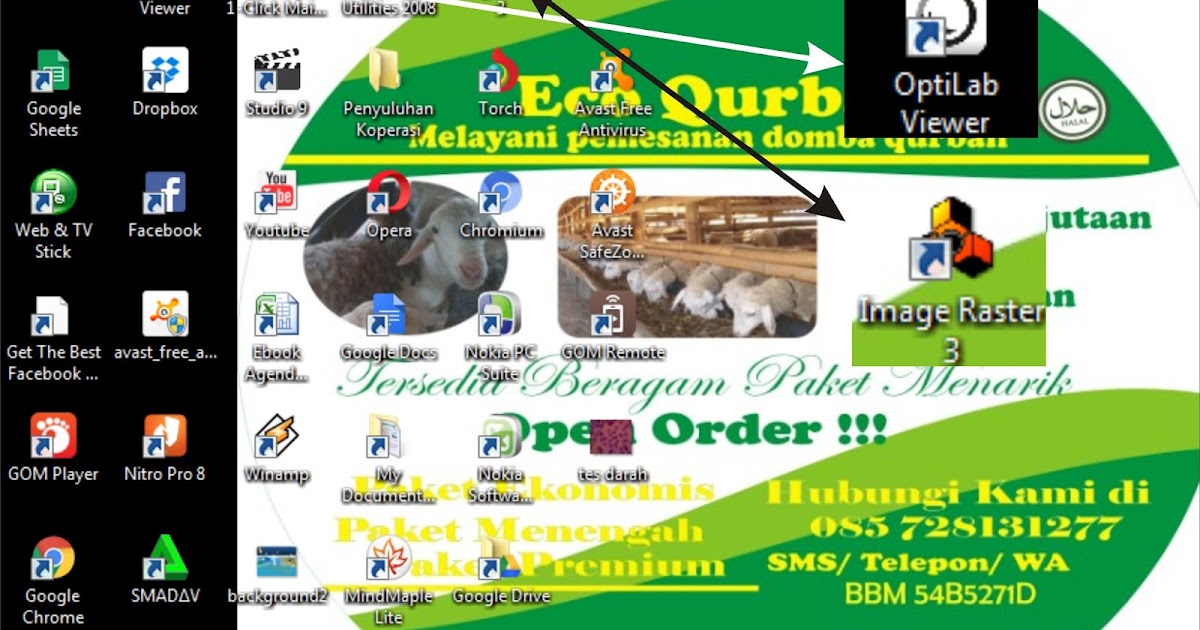 Penggunaan Optilab viewer dan Image Raster