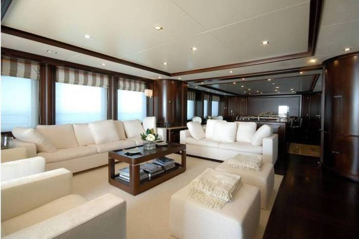 Diseño de Interiores del Yate Benetti en Ibiza