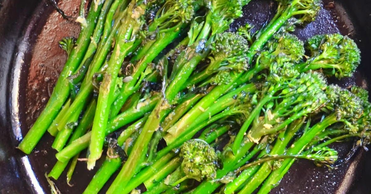 Oven Roasted Broccolini Serena Bakes Simply From Scratch