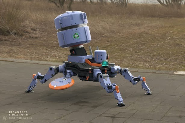 Últimas Tendencias: Recycle Bot robot de limpieza
