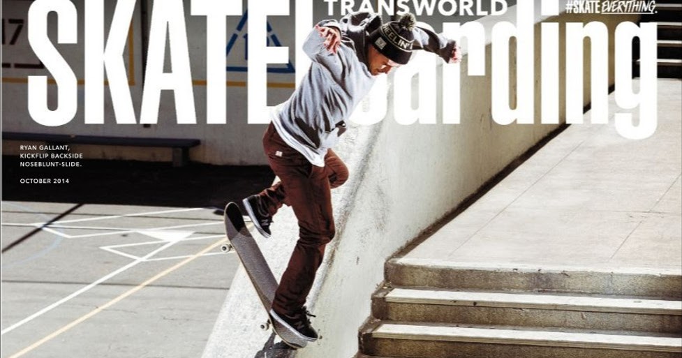 Skateboard Magazine Archive: Transworld Skateboarding October 2014