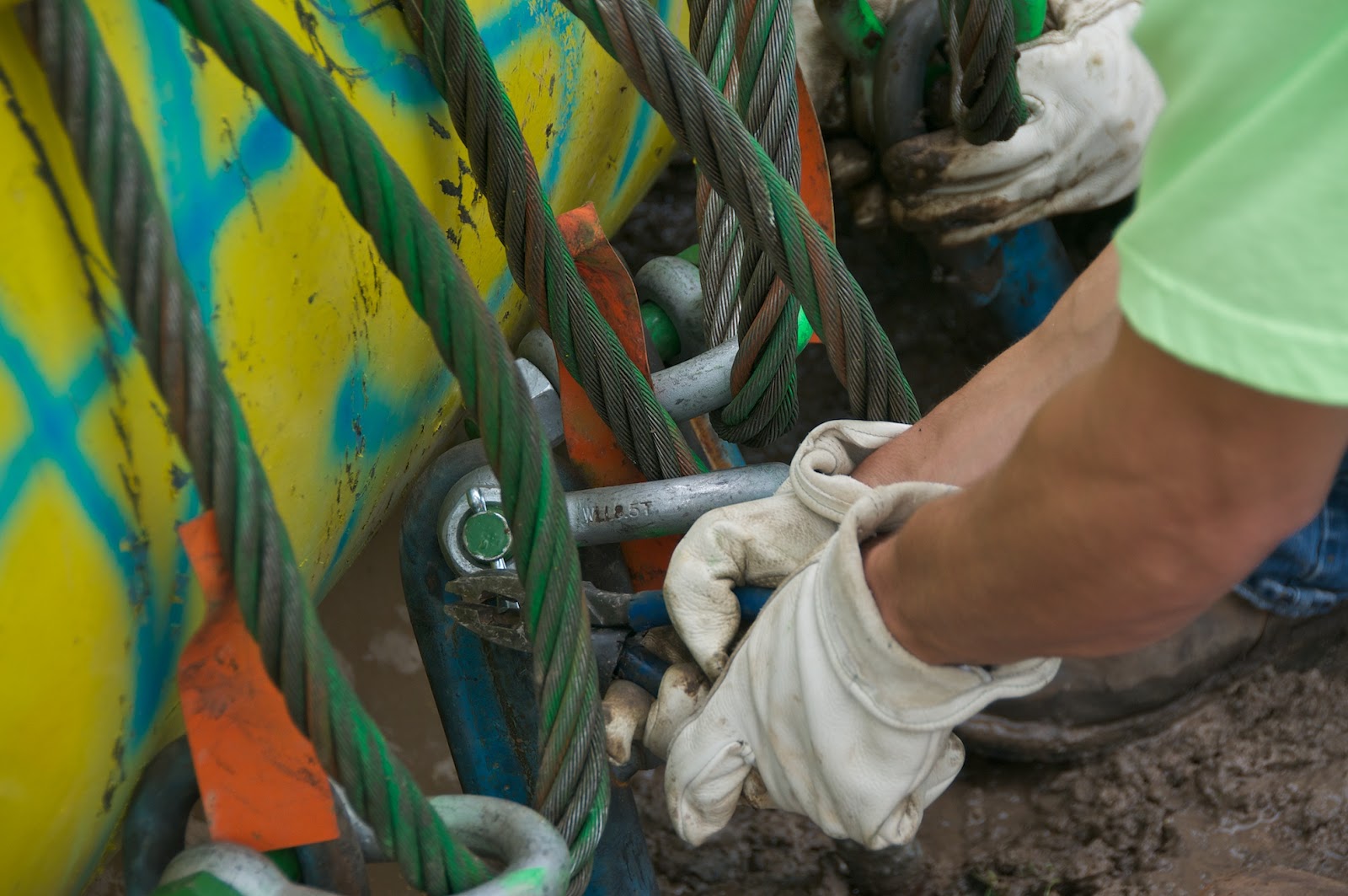 Keith Meehan Photography—Commercial: CONSTRUCTION: Cable Installation ...