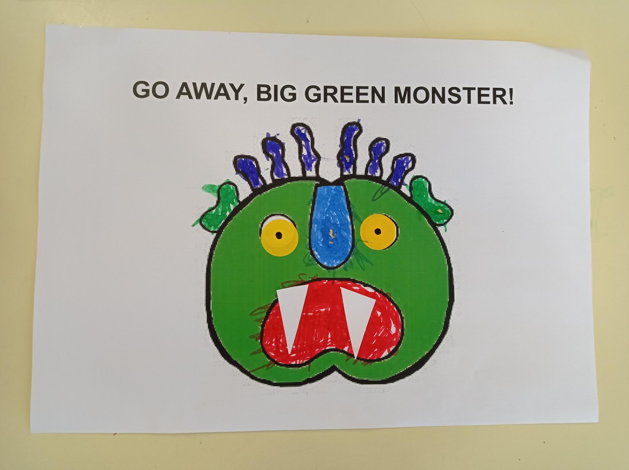 BRIT-3: GO AWAY SCARY MONSTER!!