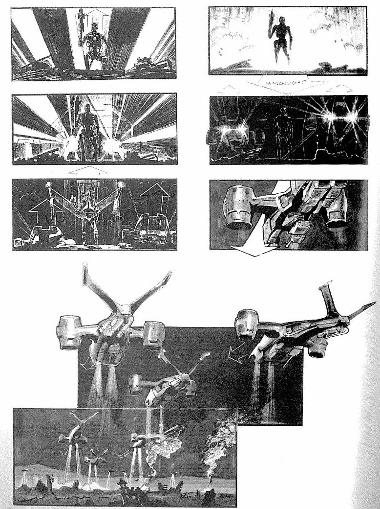 'Terminator 2: Judgement Day' Storyboards by Philip Norwood, Steve Berg ...