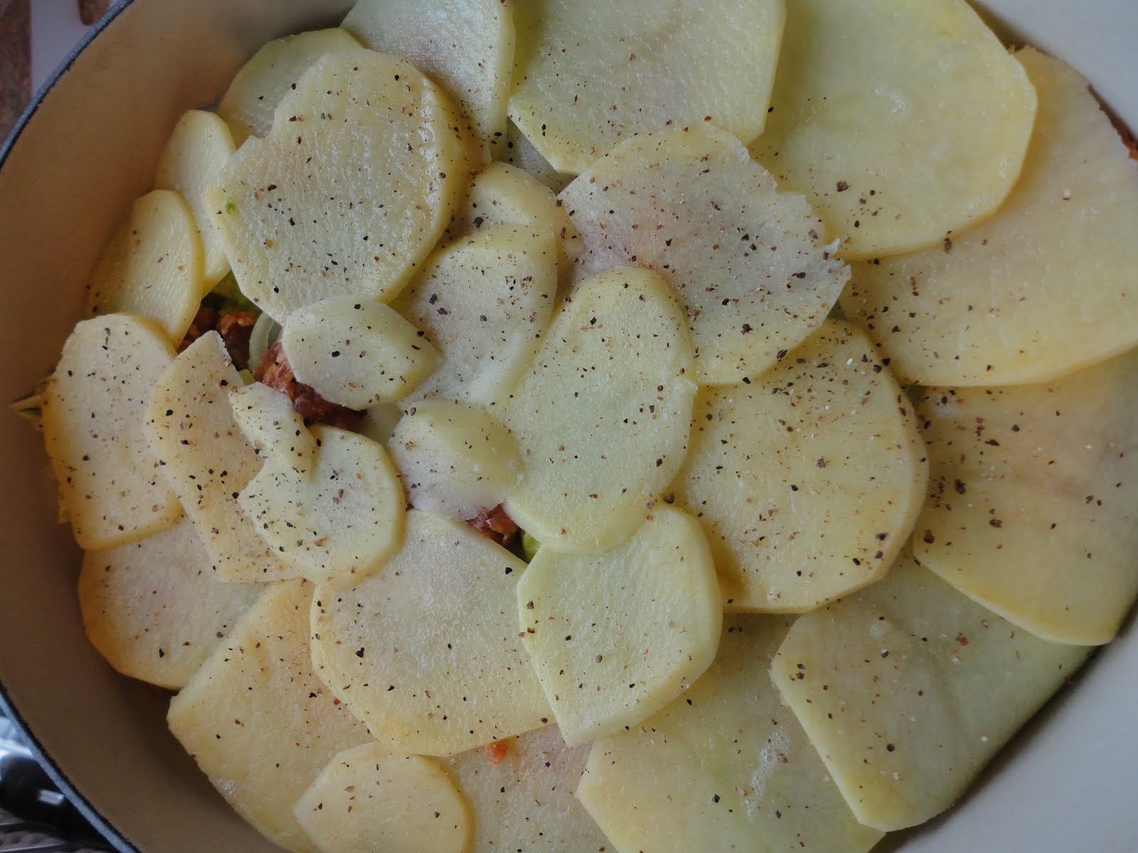 Babaduck: Italian Sausage & Vegetable Bake