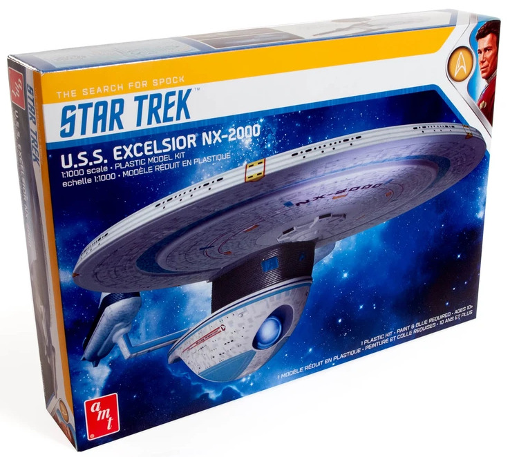 The Trek Collective: Latest starship model kit box art from Round 2 Models