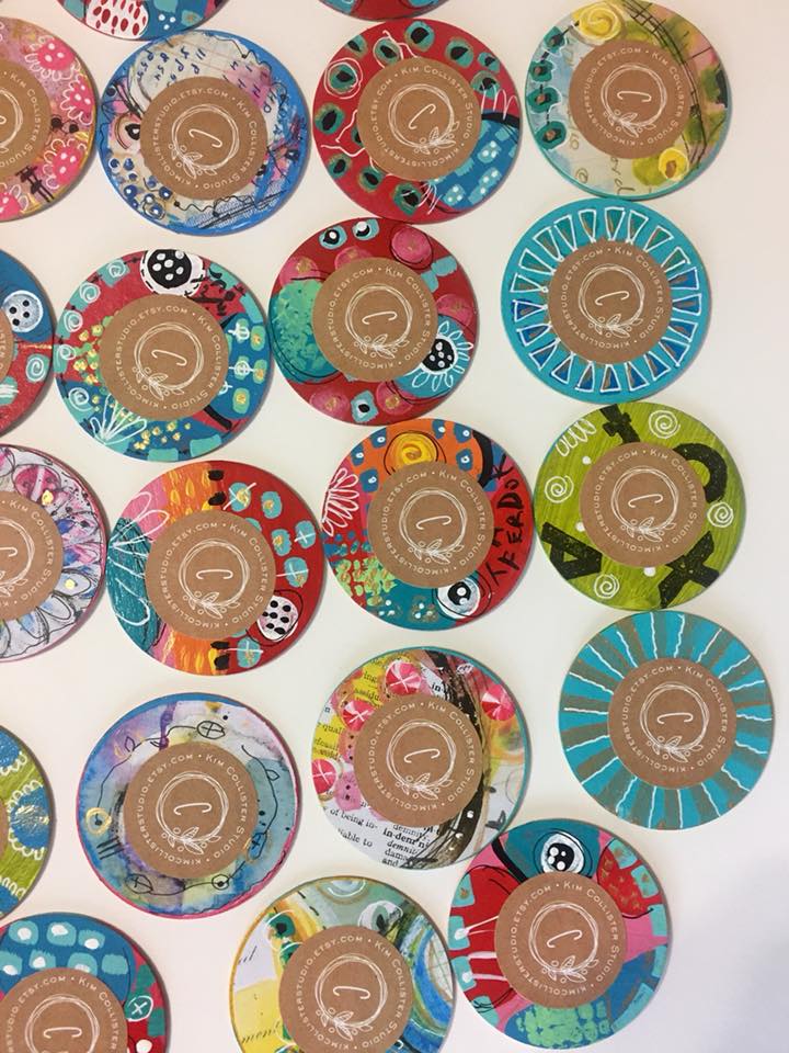 Retro Café Art Gallery: New Artist Trading COIN Border Stencils